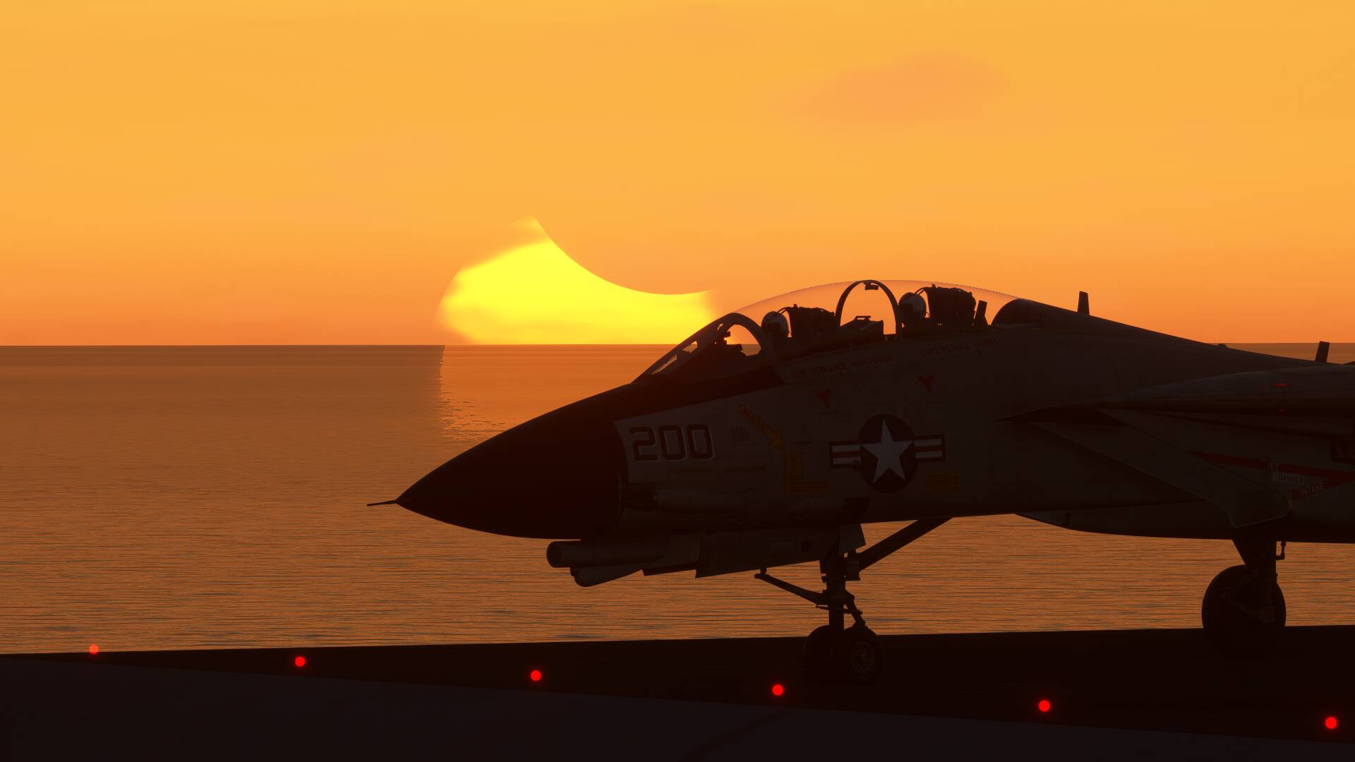 Partial Eclipse - World Photographer & Screenshots - Microsoft Flight ...