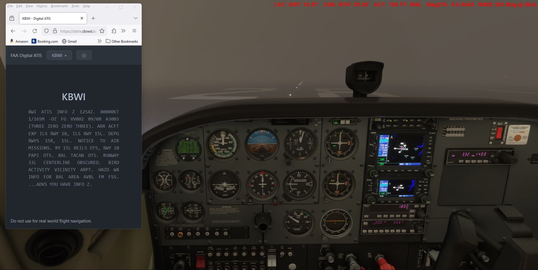 At last - realistic Visibility matches real world - Aircraft & Systems ...
