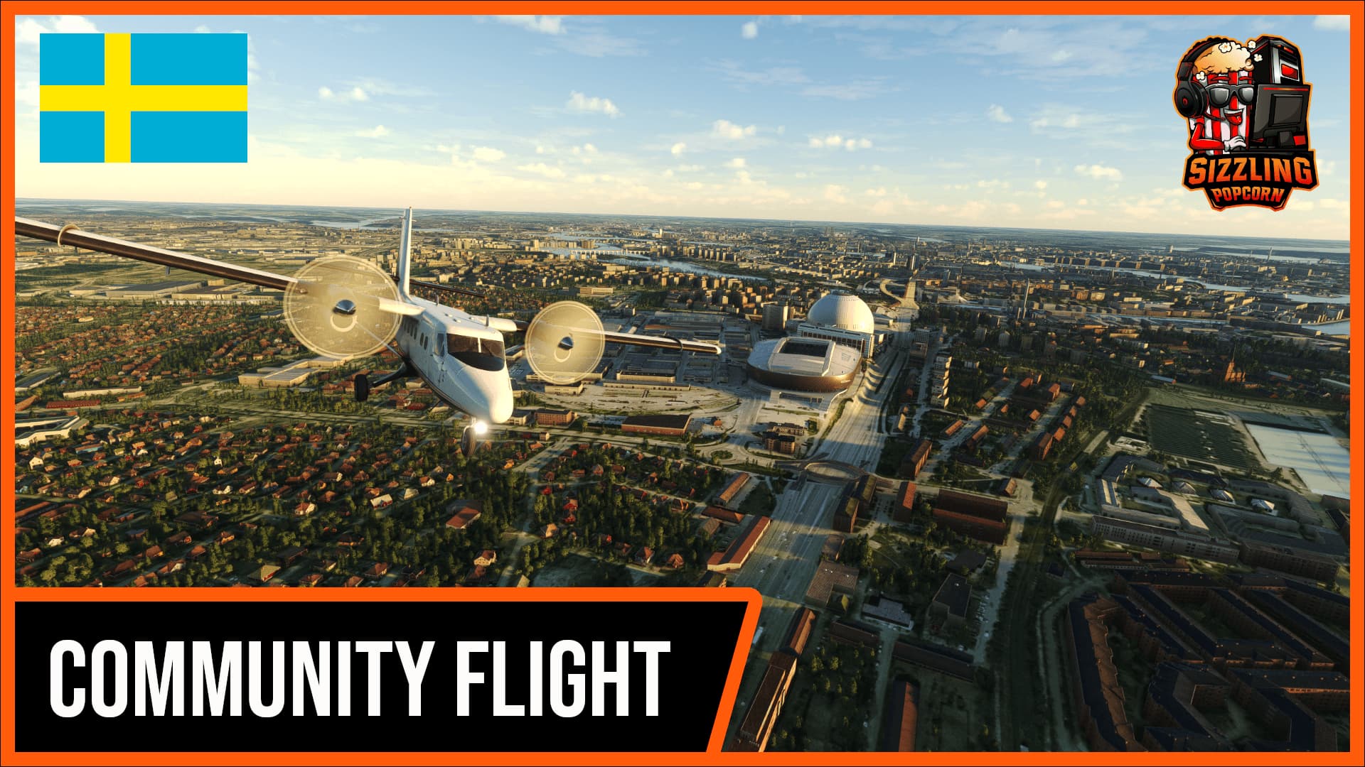 Sweden: From Stockholm to Visby | Twin Otter or 140 KIAS GA Aircraft ...