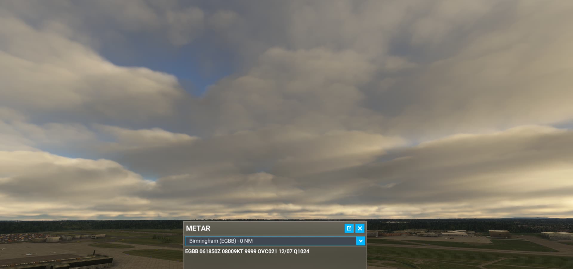 Sim now seems incapable of rendering overcast consistently or ...