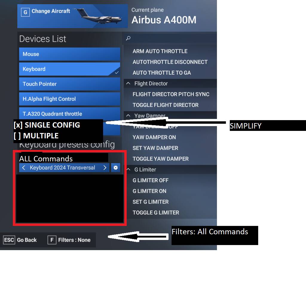 Simplified Control Profile 2024? - Hardware & Peripherals - Microsoft Flight Simulator Forums