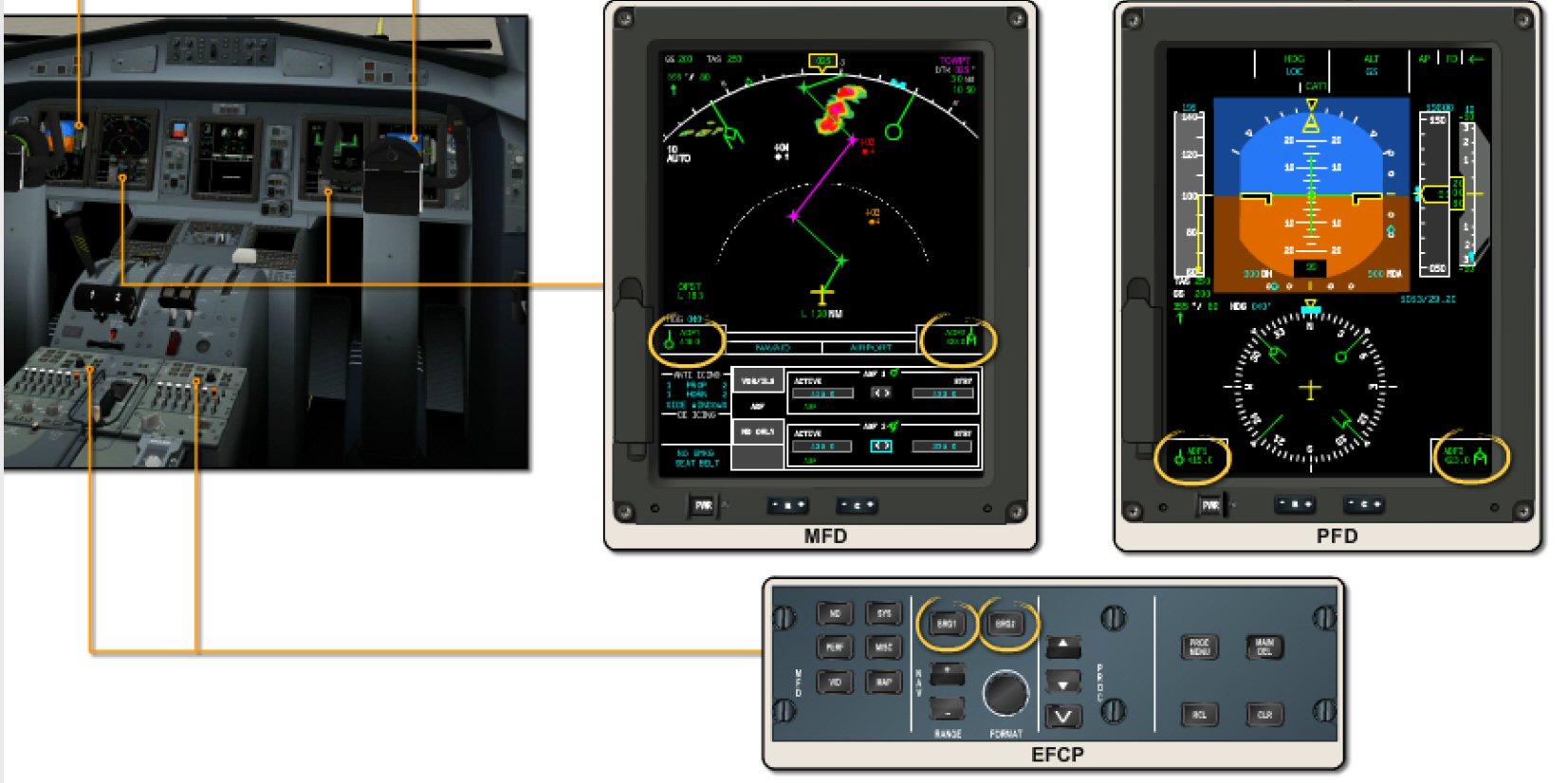 No magenta line in ATR 42/72 - Aircraft & Systems - Microsoft Flight ...