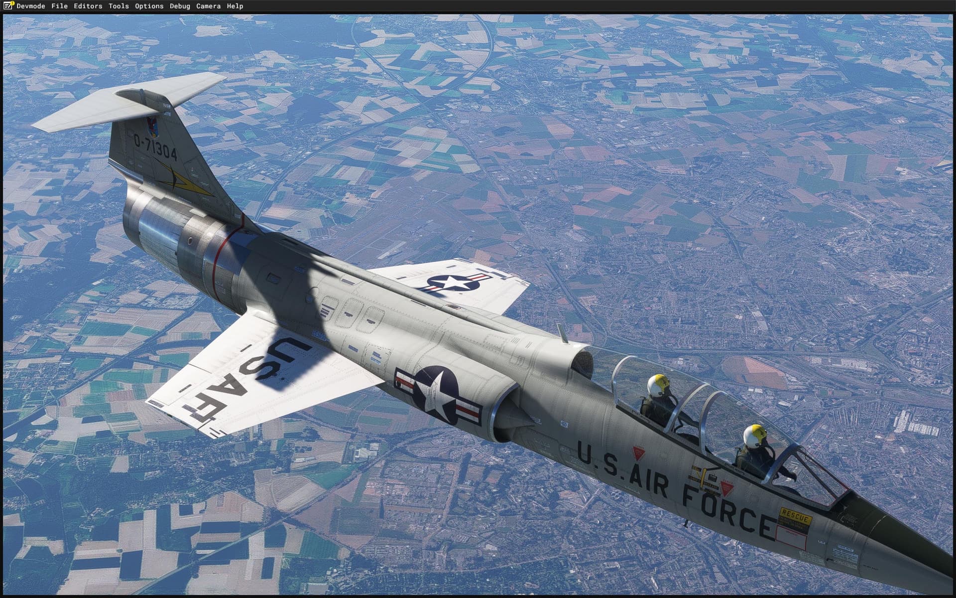 Development of sim skunk works LOCKHEED TF-FRF-104 G - #1665 by ...