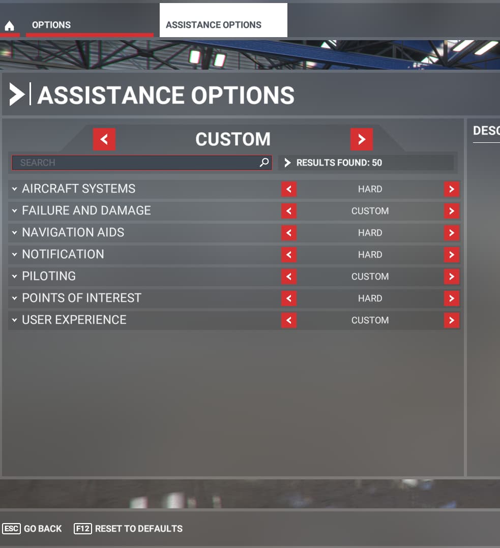 Assistance options get reset to default on every startup - Page 21 - Resolved - Microsoft Flight ...