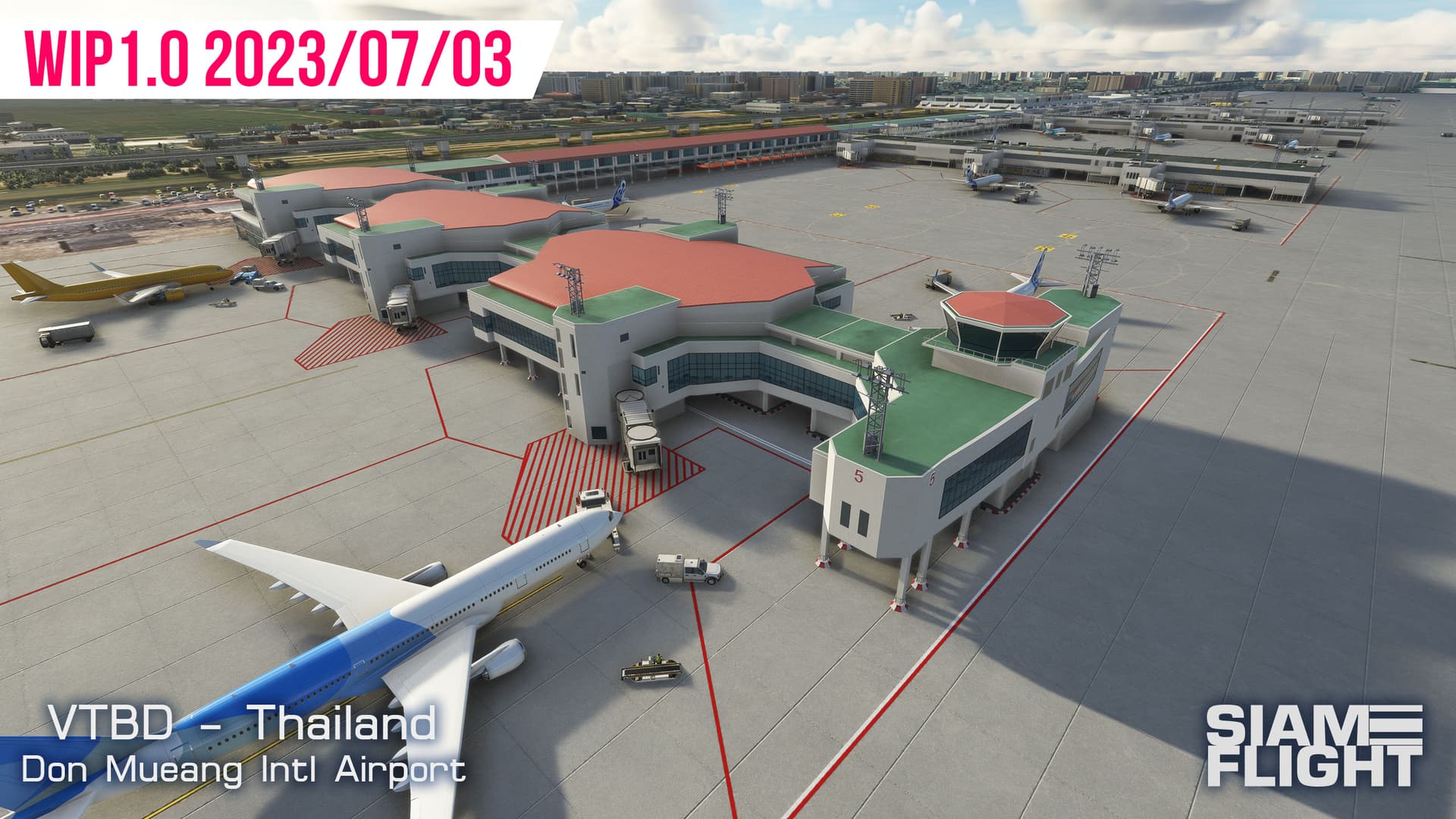 [DevDiary] VTBD Don Mueang Intl Airport MSFS | SiamFlight - Airports ...