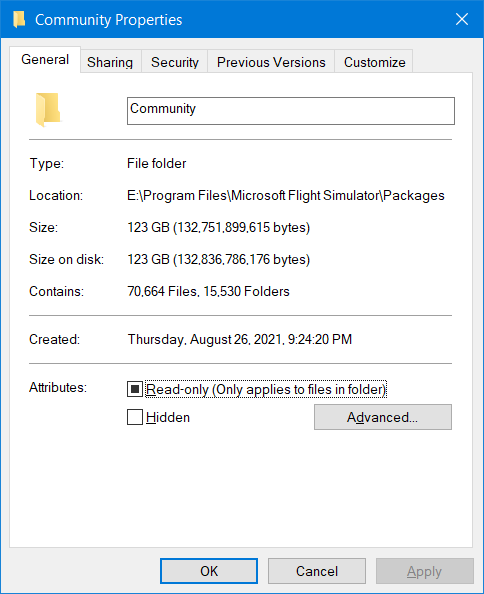 [BUG LOGGED] Long load times or when Community folder is starting to be ...