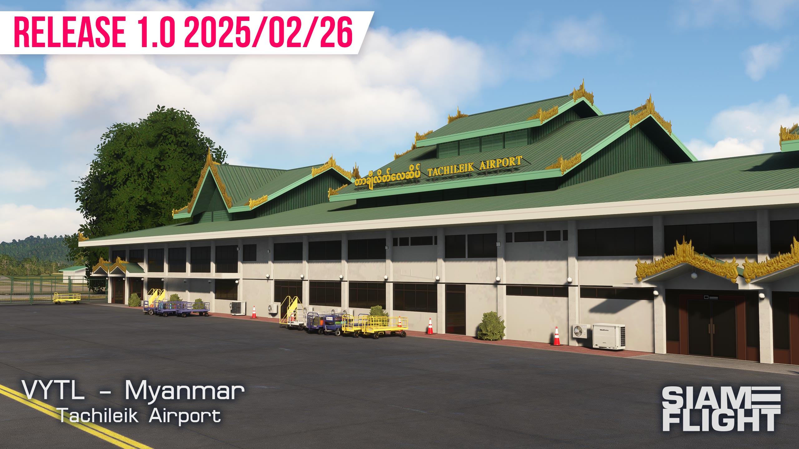[RELEASE] VYTL/THL Tachileik Airport for FS2020 | SiamFlight - 3rd Party Product Announcements ...