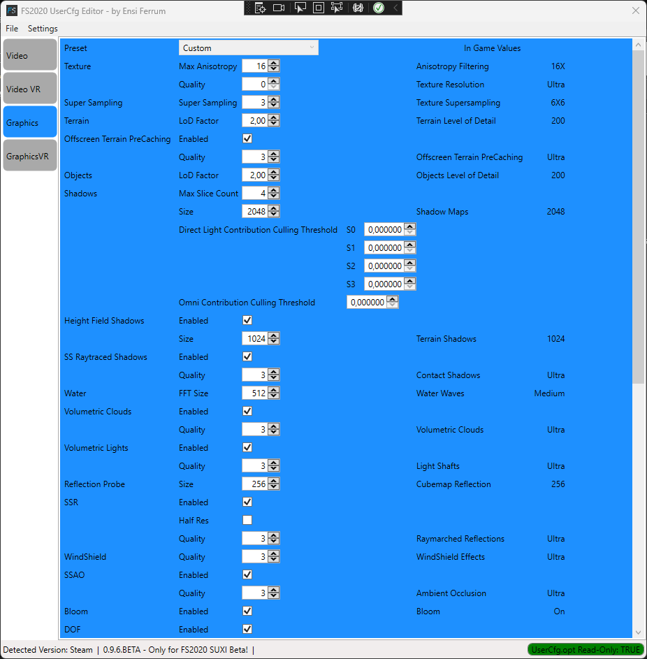 Which settings require a full sim restart? - General Discussion ...