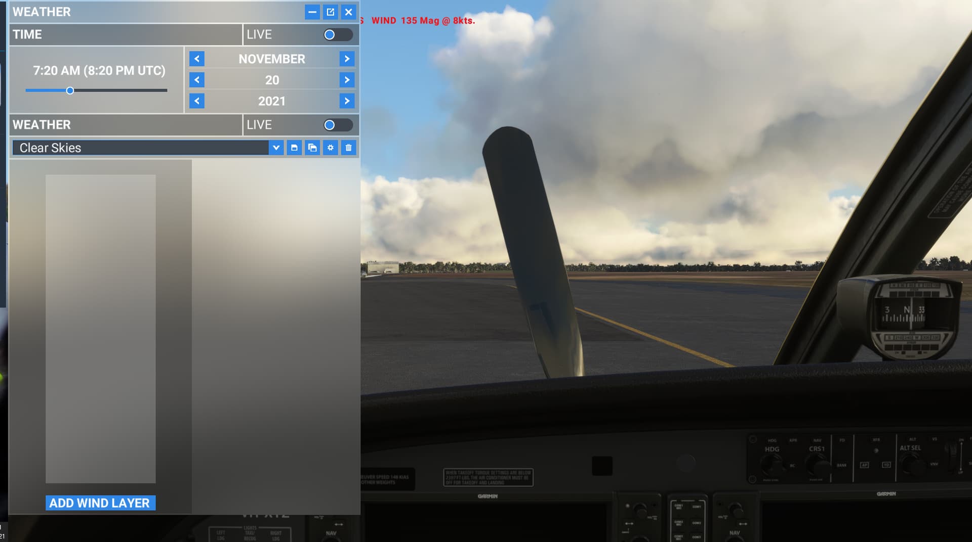 Unable to select preset weather - User Interface & Activities ...