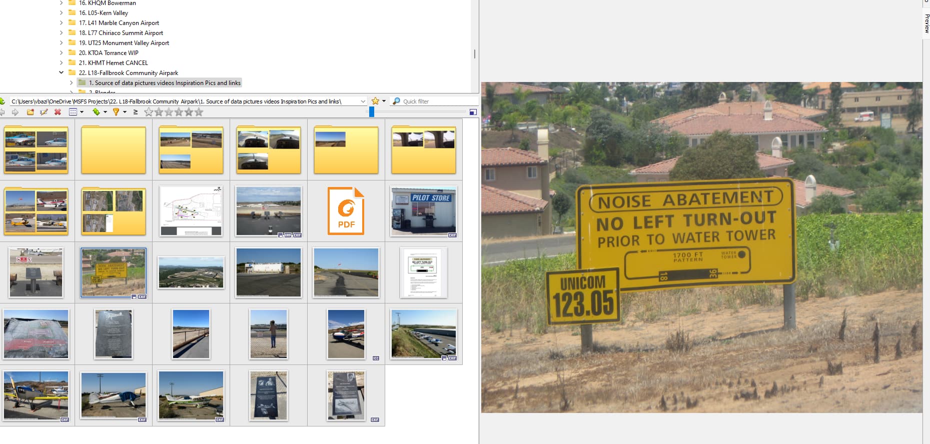 Fallbrook Community Airpark (L18) freeware development has started ...