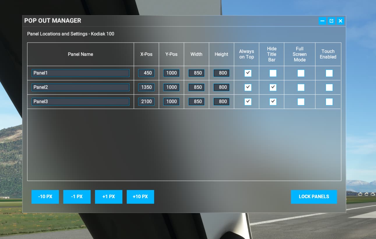 MSFS Pop Out Panel Manager (with Touch Panel Support) - Page 14 - Tools ...