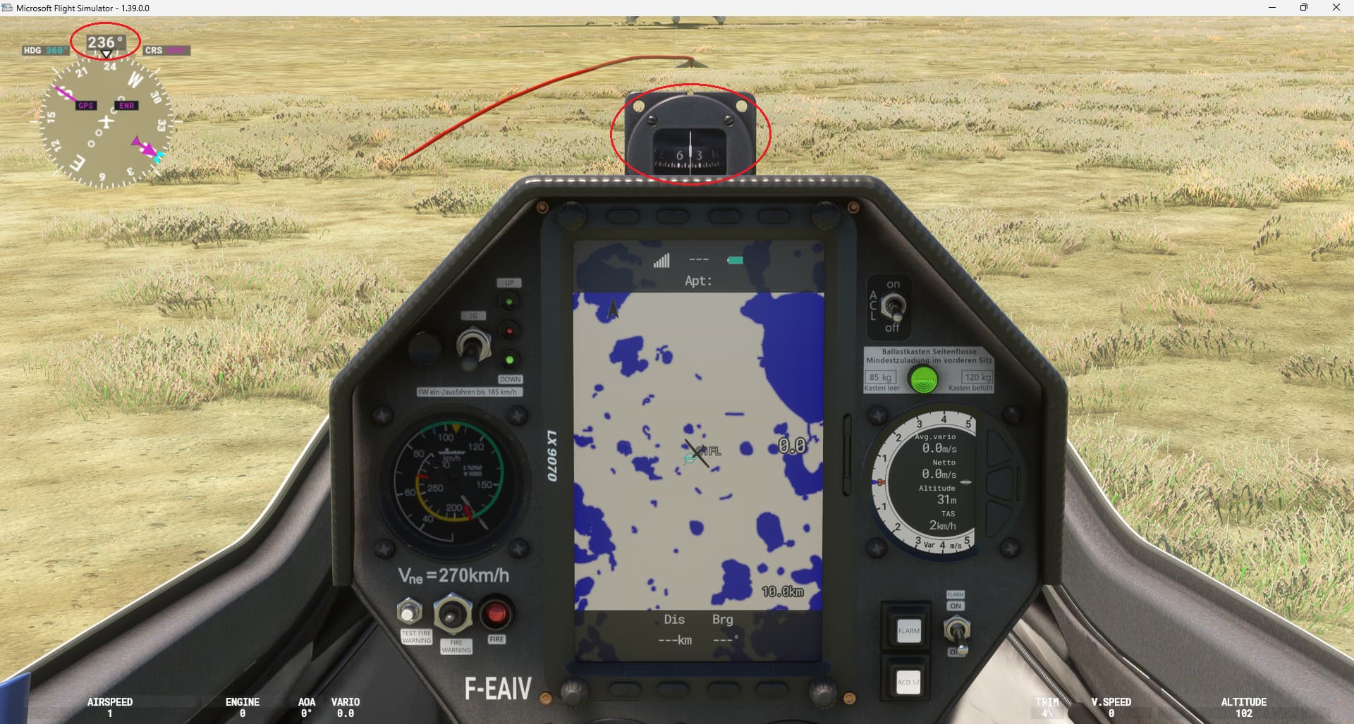 DG-1001ng Stby Compass - Aircraft & Systems - Microsoft Flight ...