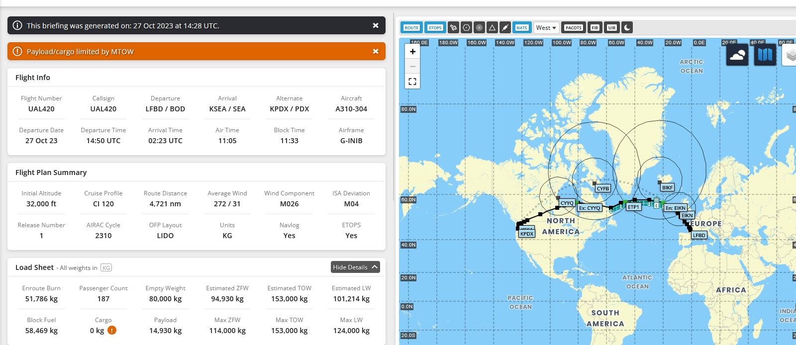 Simbrief import shows the wrong altitude - Aircraft & Systems ...
