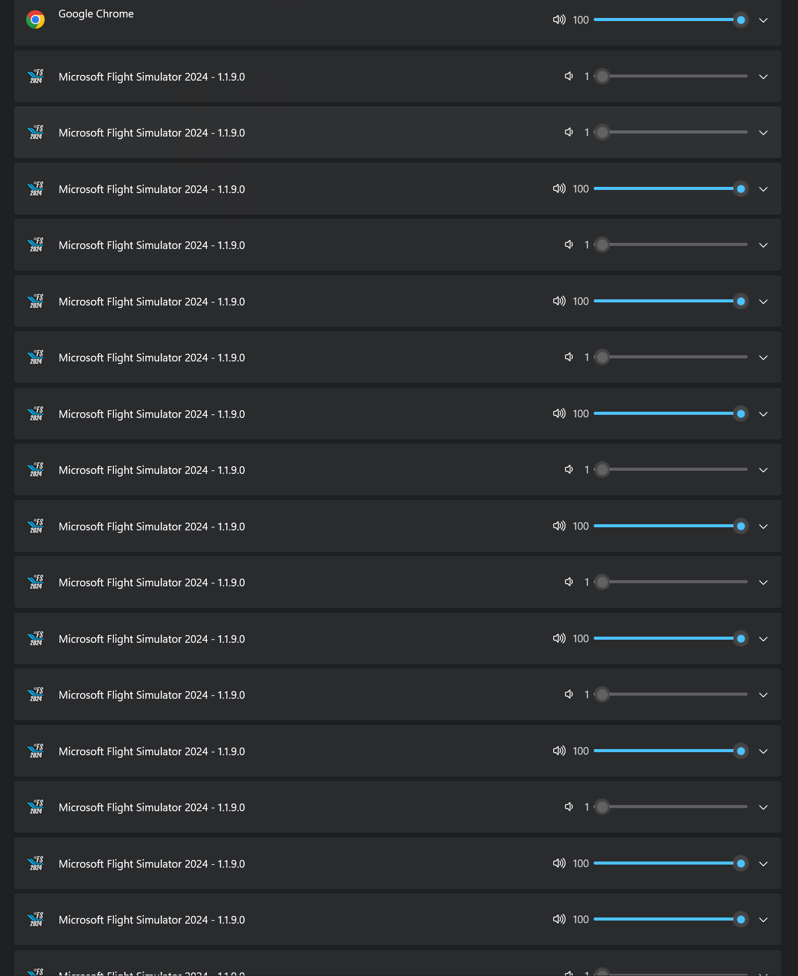 [bug] No engine or cockpit sounds & multiple MSFS 2024 instances in audio mixer - Page 7 ...