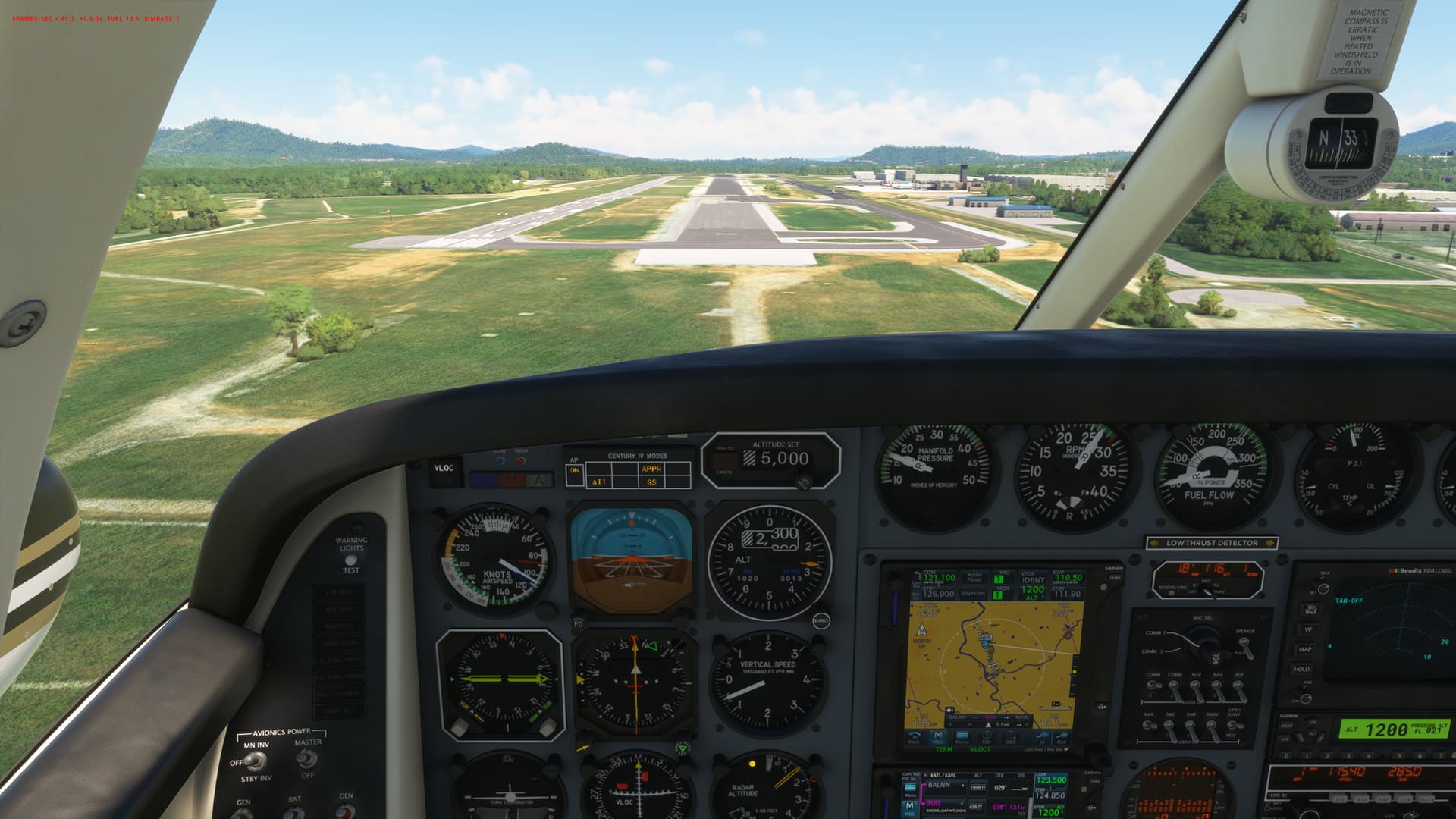 Asheville Regional Airport (KAVL) runway 17/35 is open, old runway 16/ ...