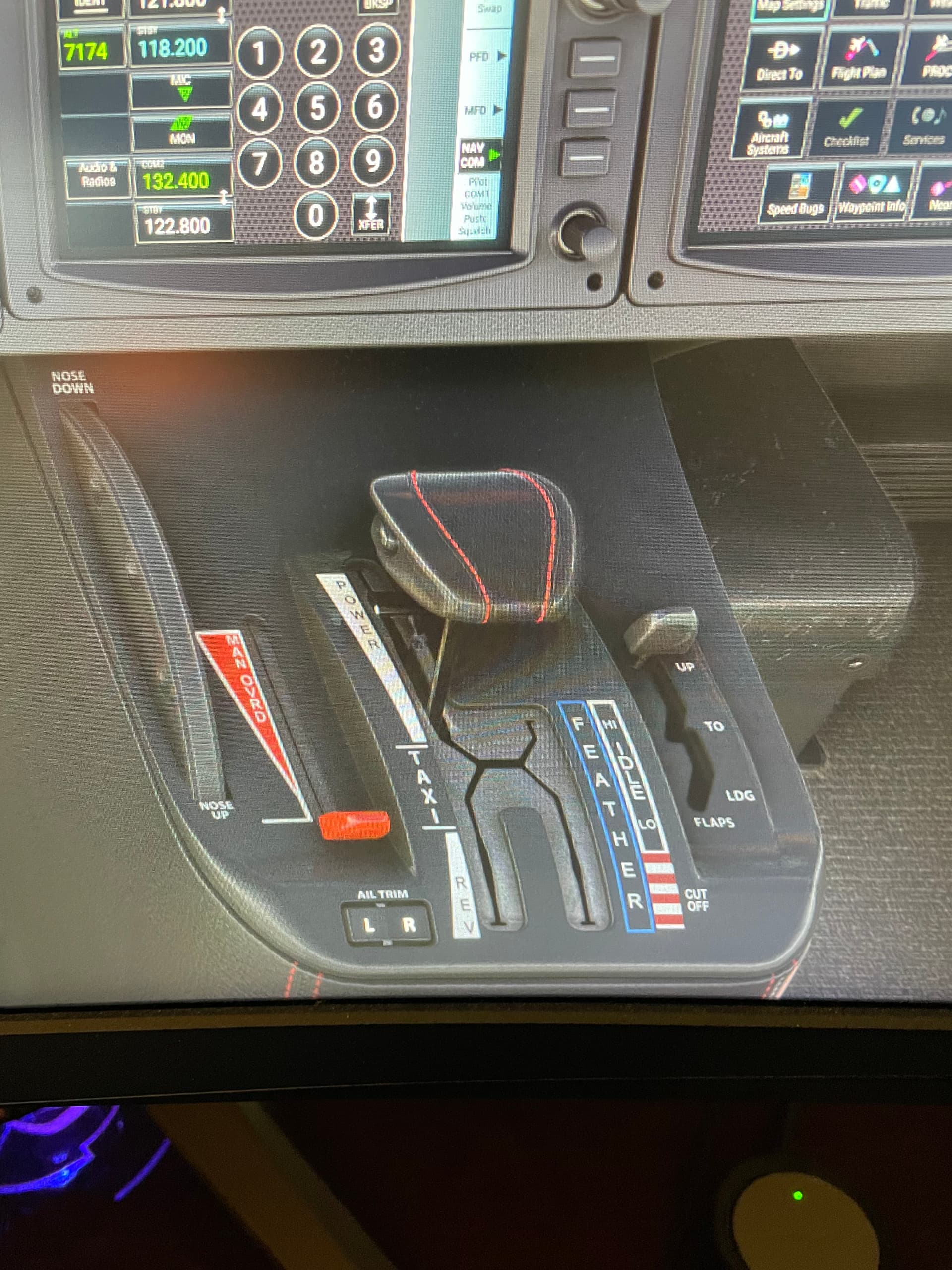 TBM Throttle Position - Aircraft & Systems - Microsoft Flight Simulator ...