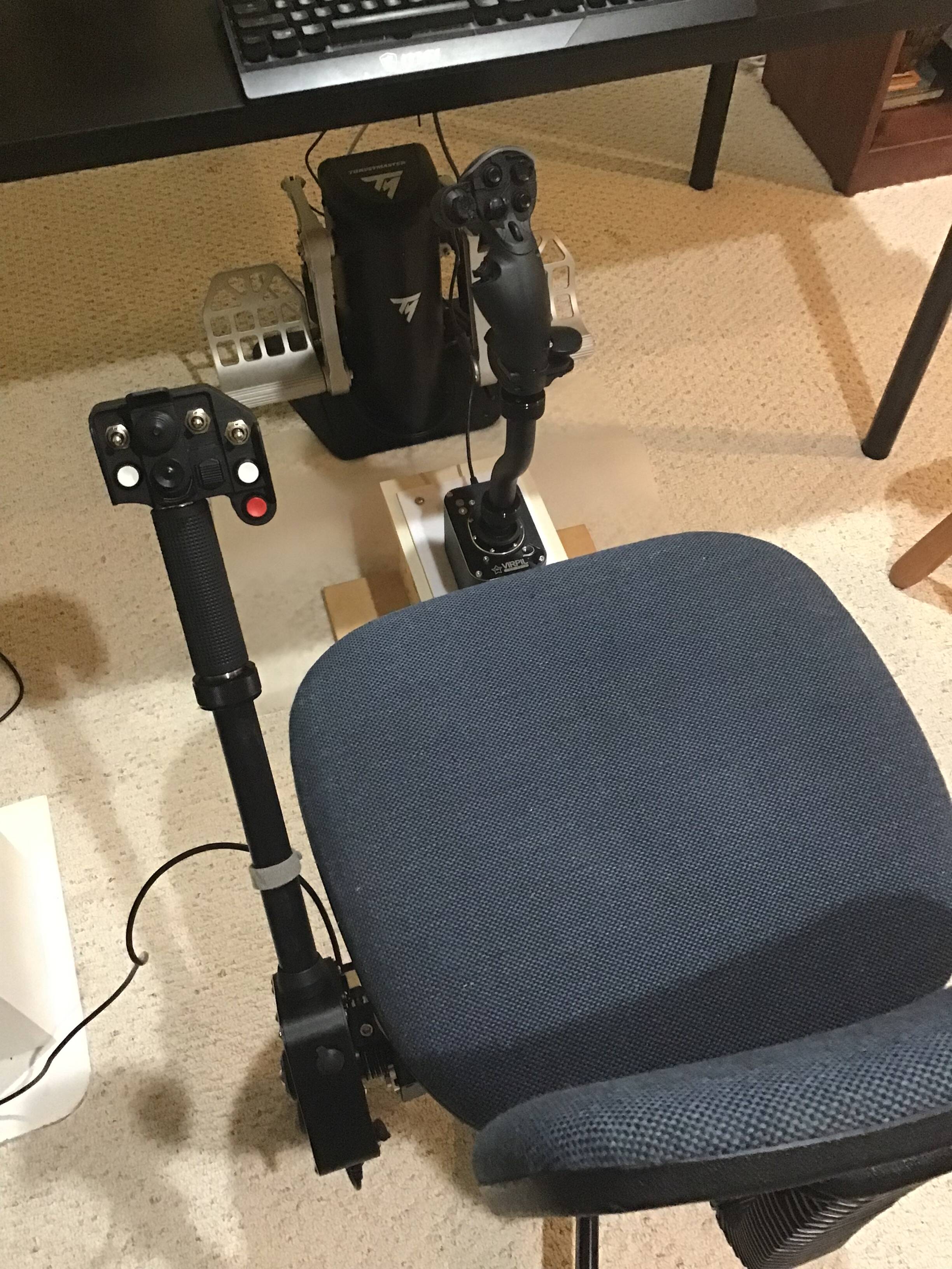 Helicopters gurus - please evaluate my upcoming cyclic/collective ...