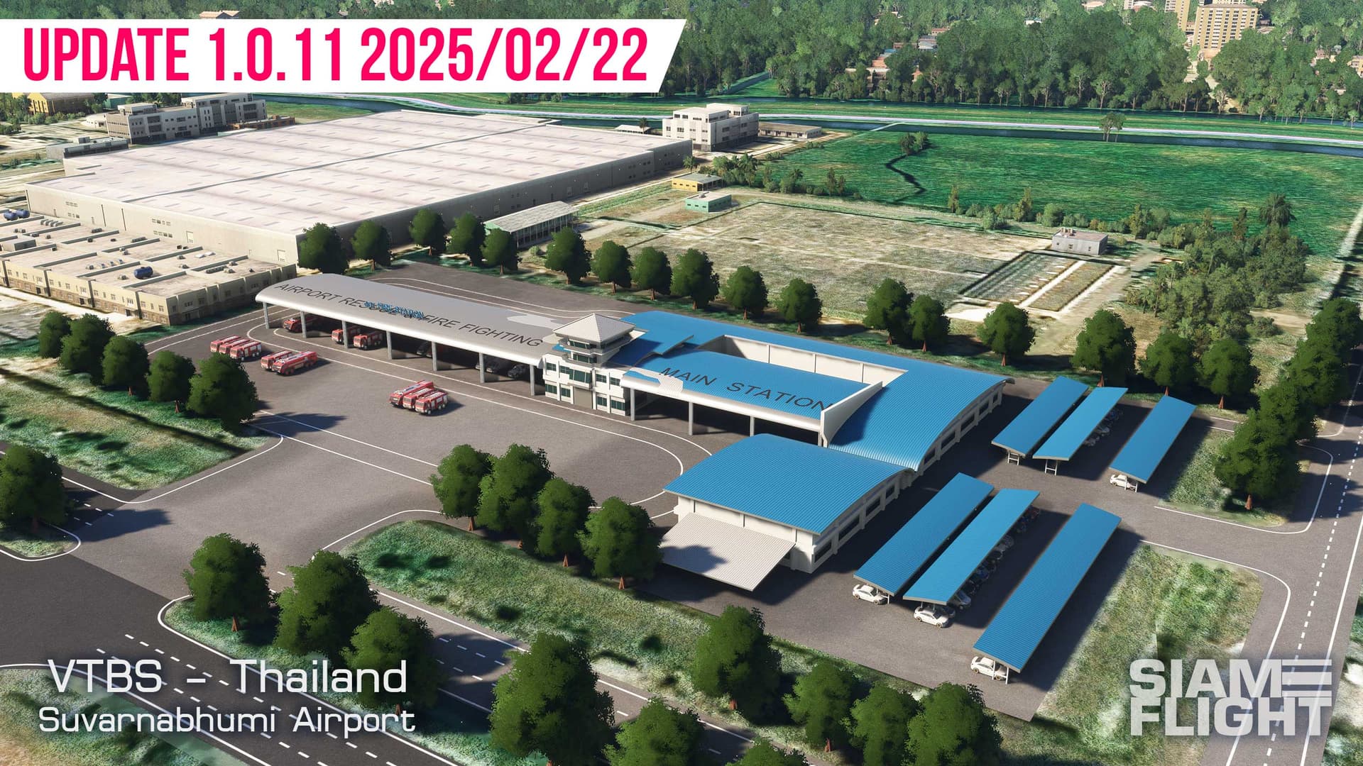 [UPDATEv1.0.11] VTBS Suvarnabhumi Airport Thailand | SiamFlight - 3rd ...