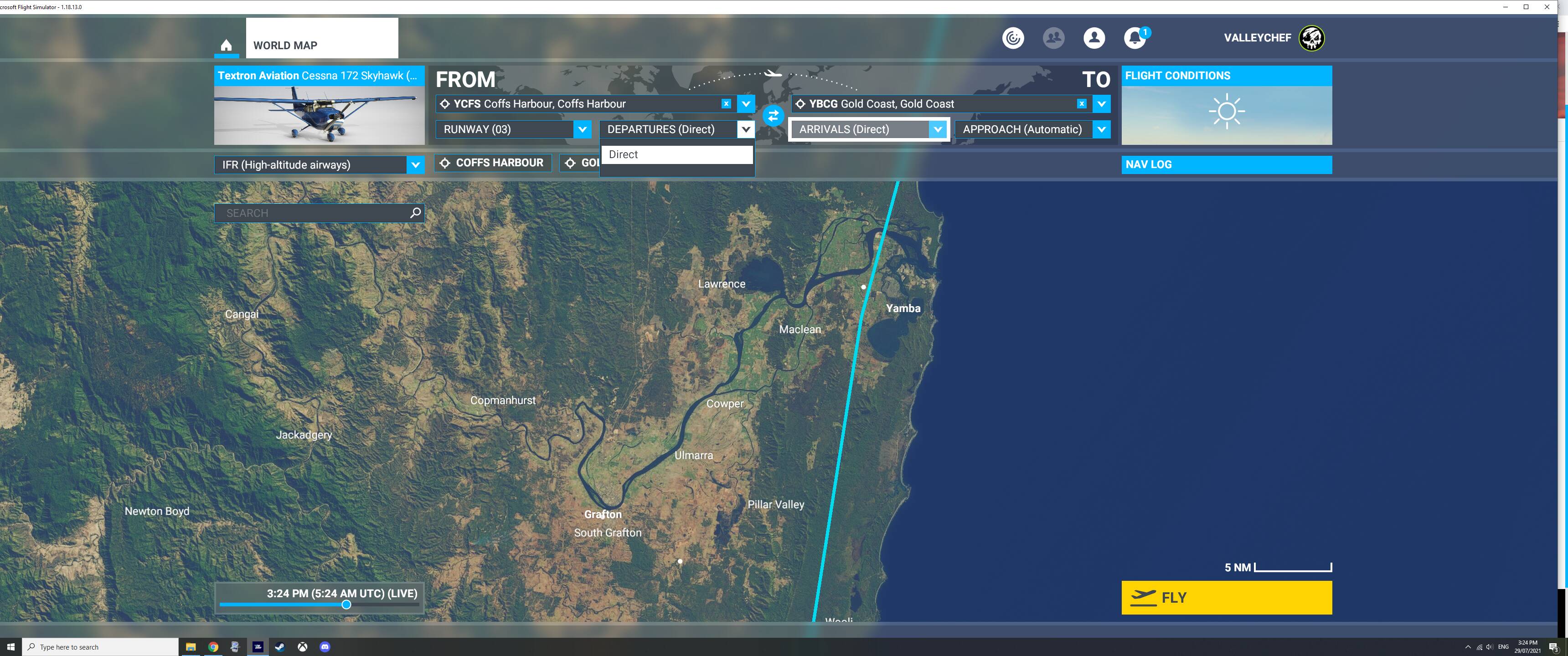 World Map IFR APP & DEP not loading once airports are selected ...