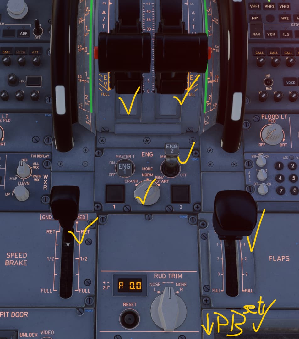 MCDU entries required for Engine Start? - Aircraft & Systems ...