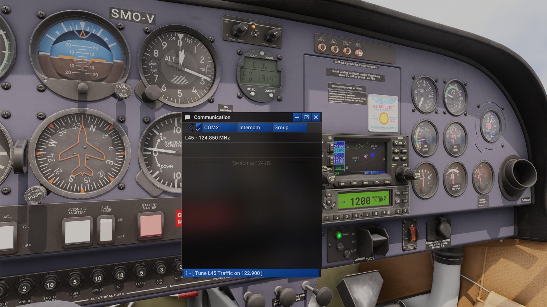 DV20: Unable to operate NAV/COM frequencies on GNS430 - Aircraft ...