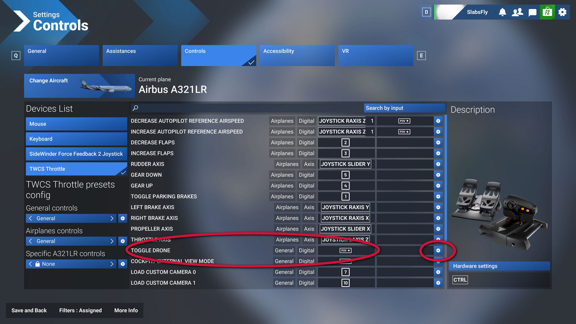 Toggle drone camera - User Interface & Activities - Microsoft Flight ...
