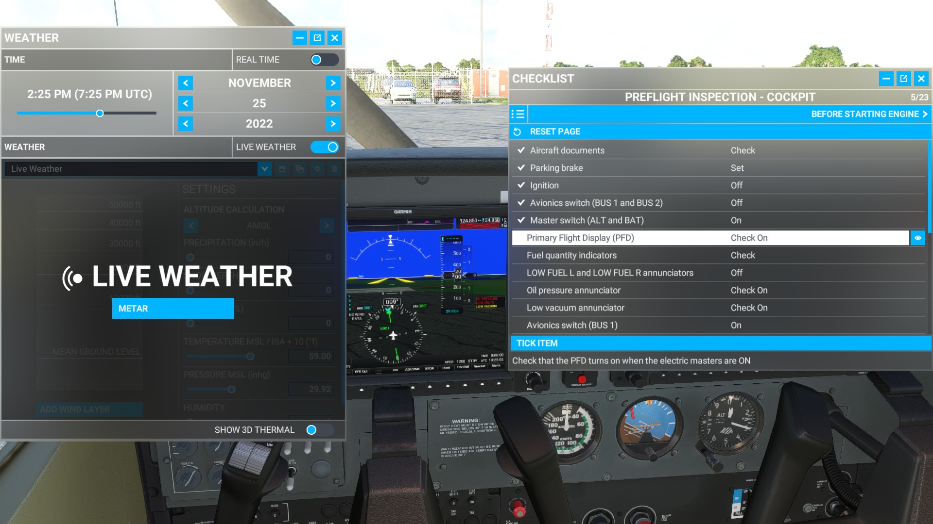 NXi Screens Go Blank in Flights that Transition Daylight to Darkness ...