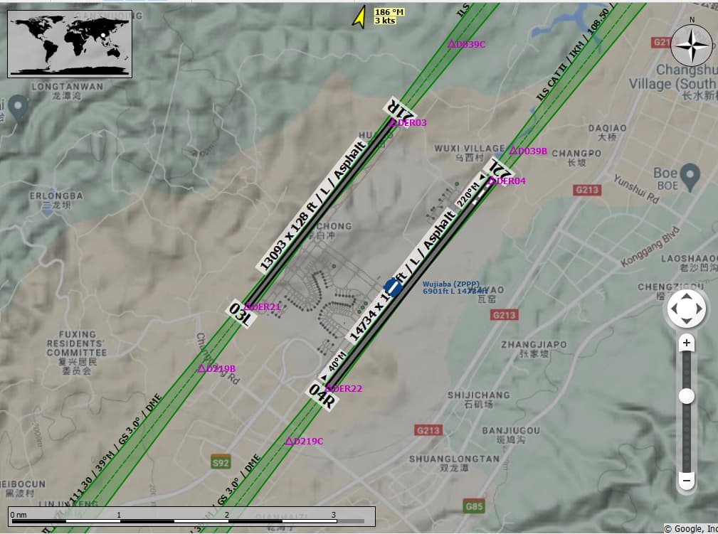 ILS on the right or left at many runways in asia - Aircraft & Systems ...