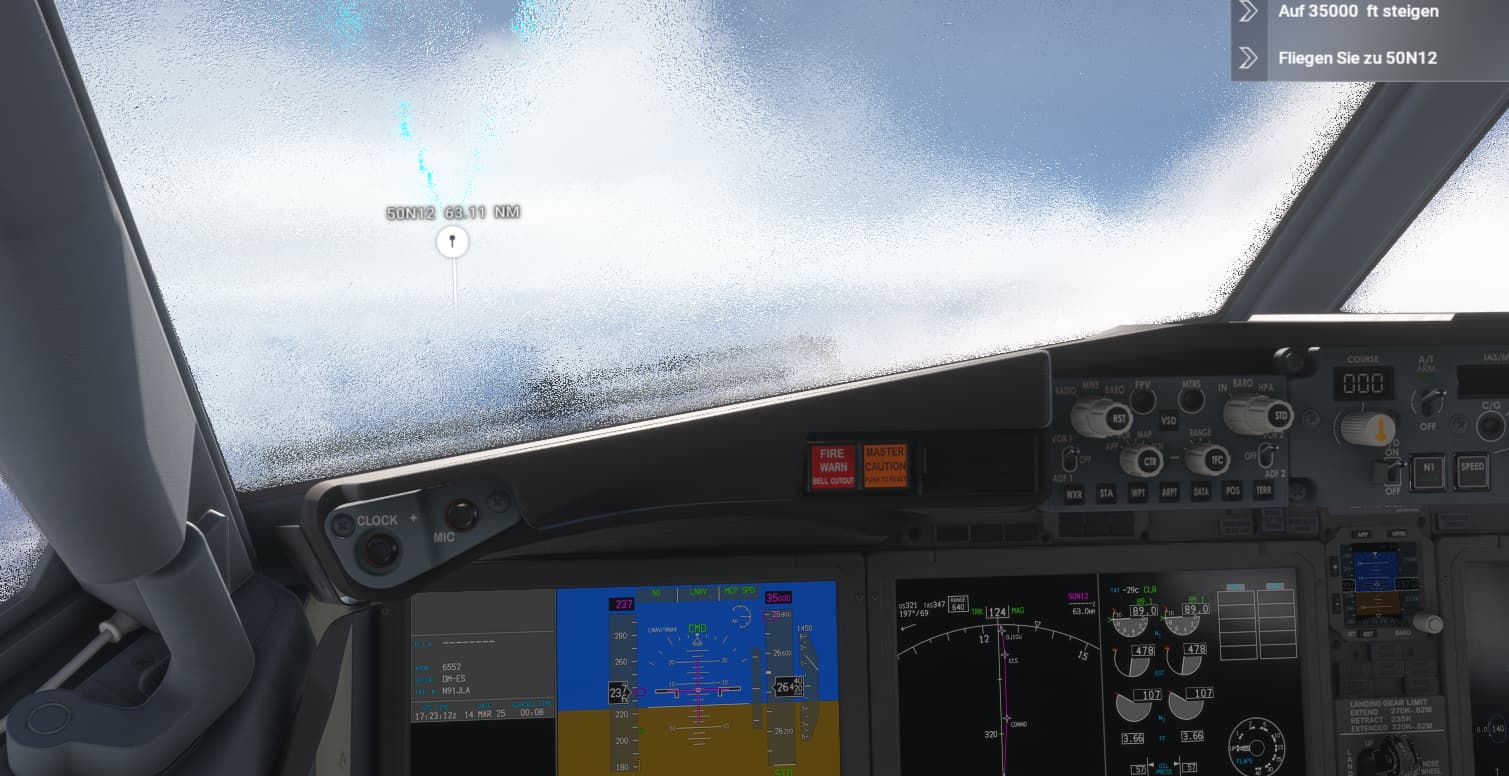737 Icing excessive in clear weather and de-icing doesn't seem to work ...