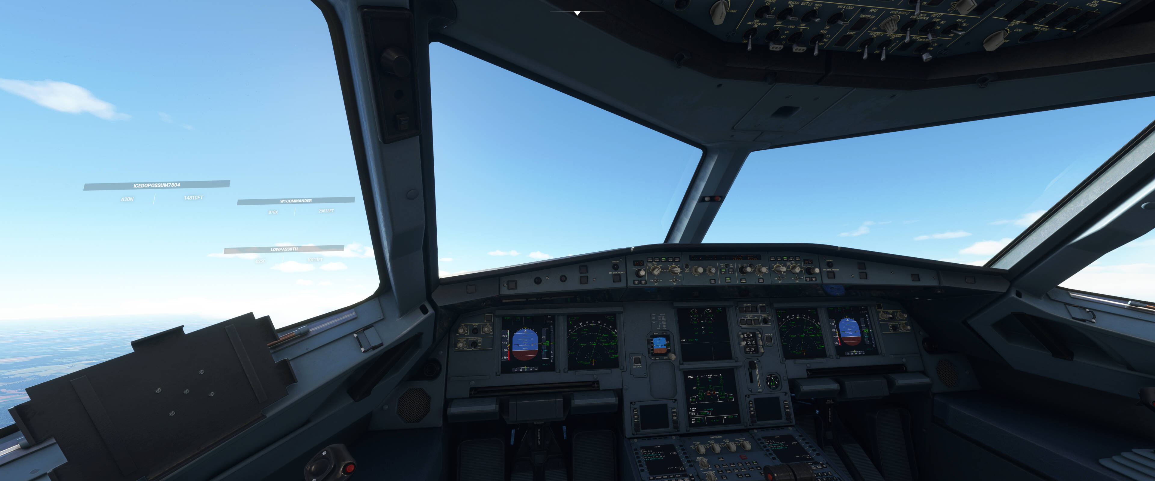 Electronic screens unreadable from a certain zoom - Aircraft & Systems ...