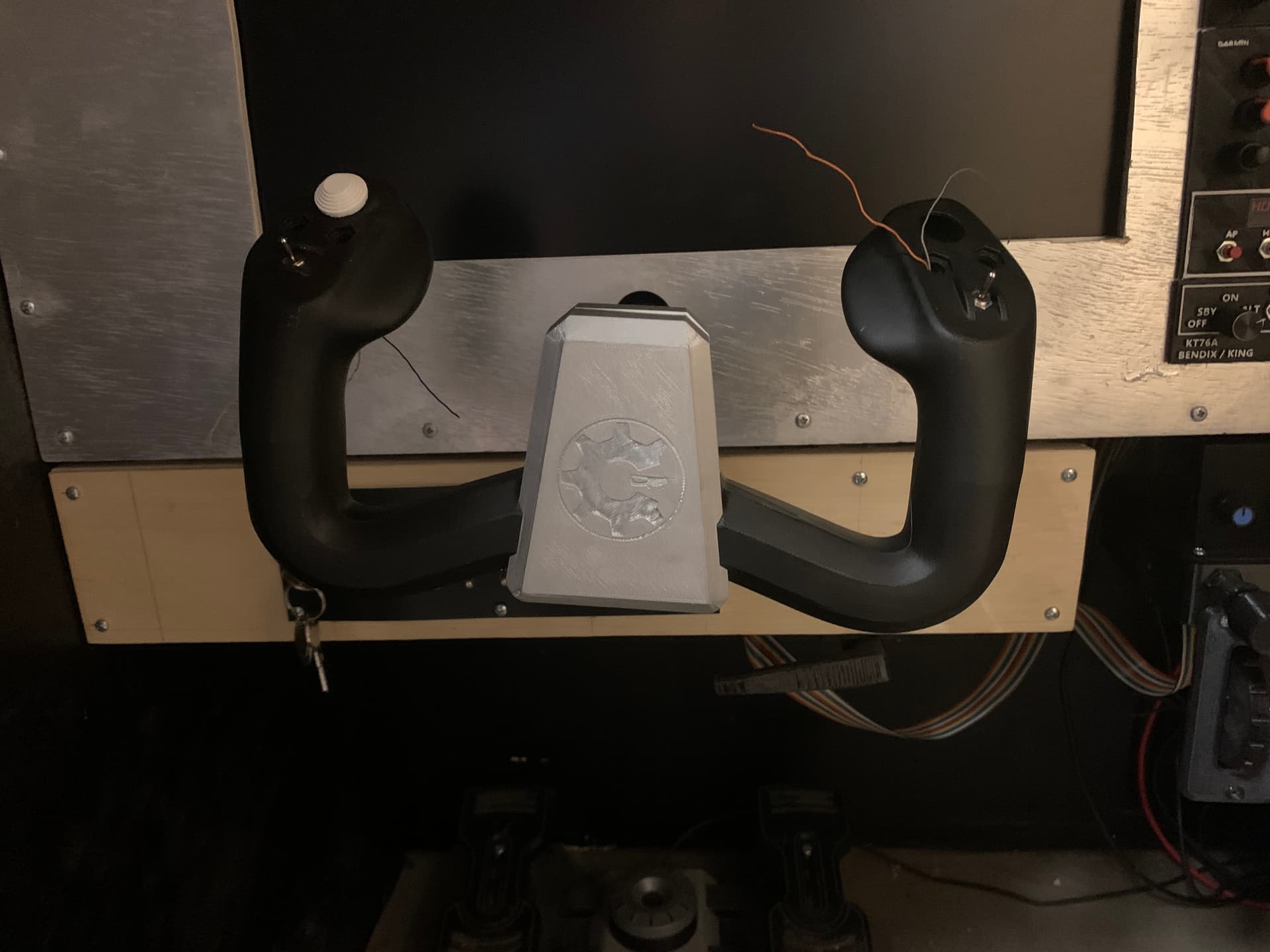 Cadet Yoke and FFB modification combined - Home Cockpit Builders ...