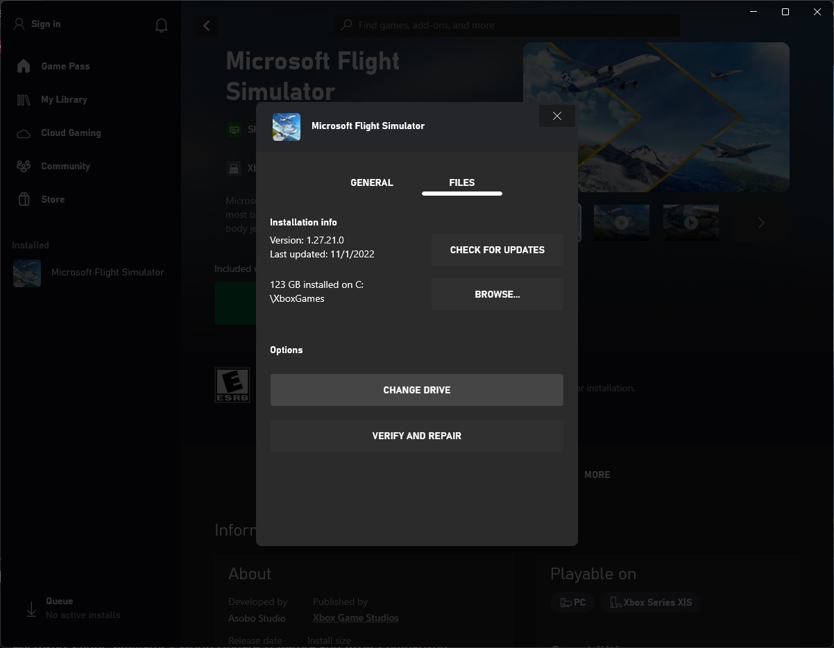 Microsoft Flight Simulator Update Problem Any help would be appreciated - Hardware & Peripherals ...