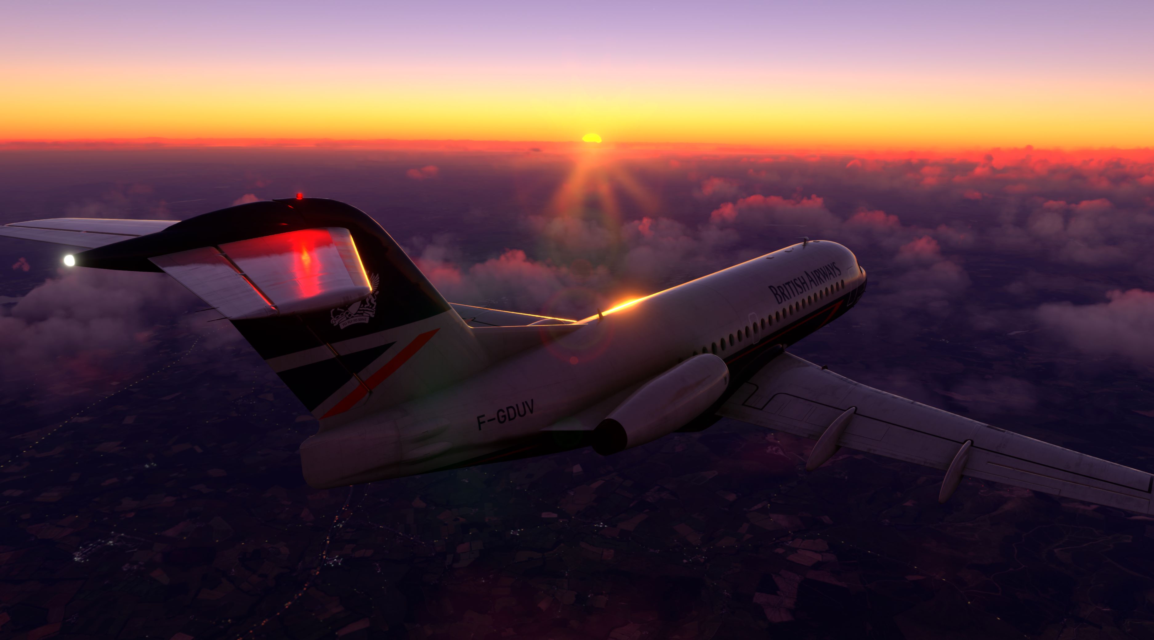 Post your sunset - Screenshots & World Discovery - Microsoft Flight Simulator Forums