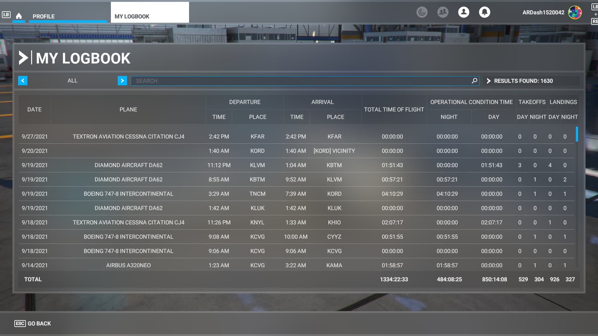 Logbook Not Updating for Over a Year - General Discussion - Microsoft ...