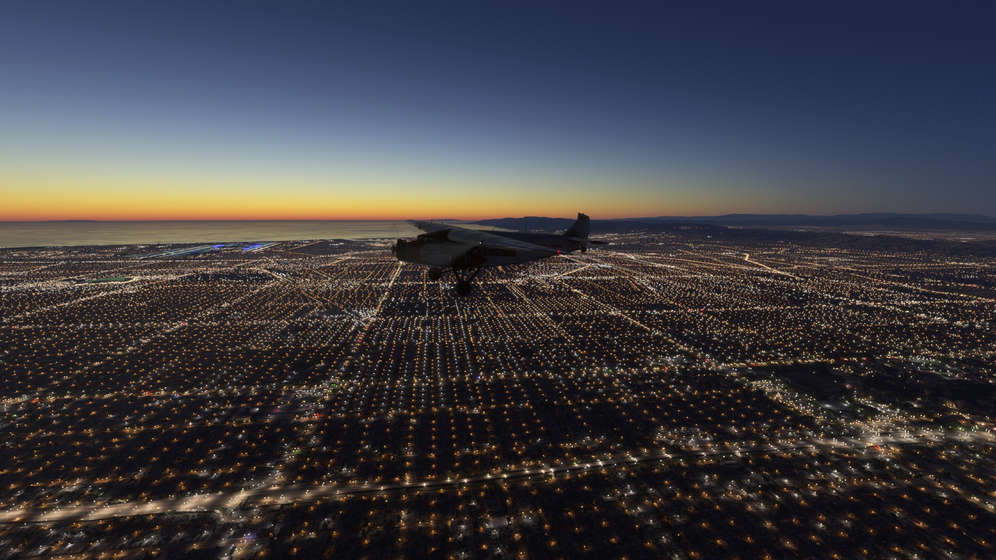 MSFS2024 night view is awesome! - General Discussion - Microsoft Flight ...