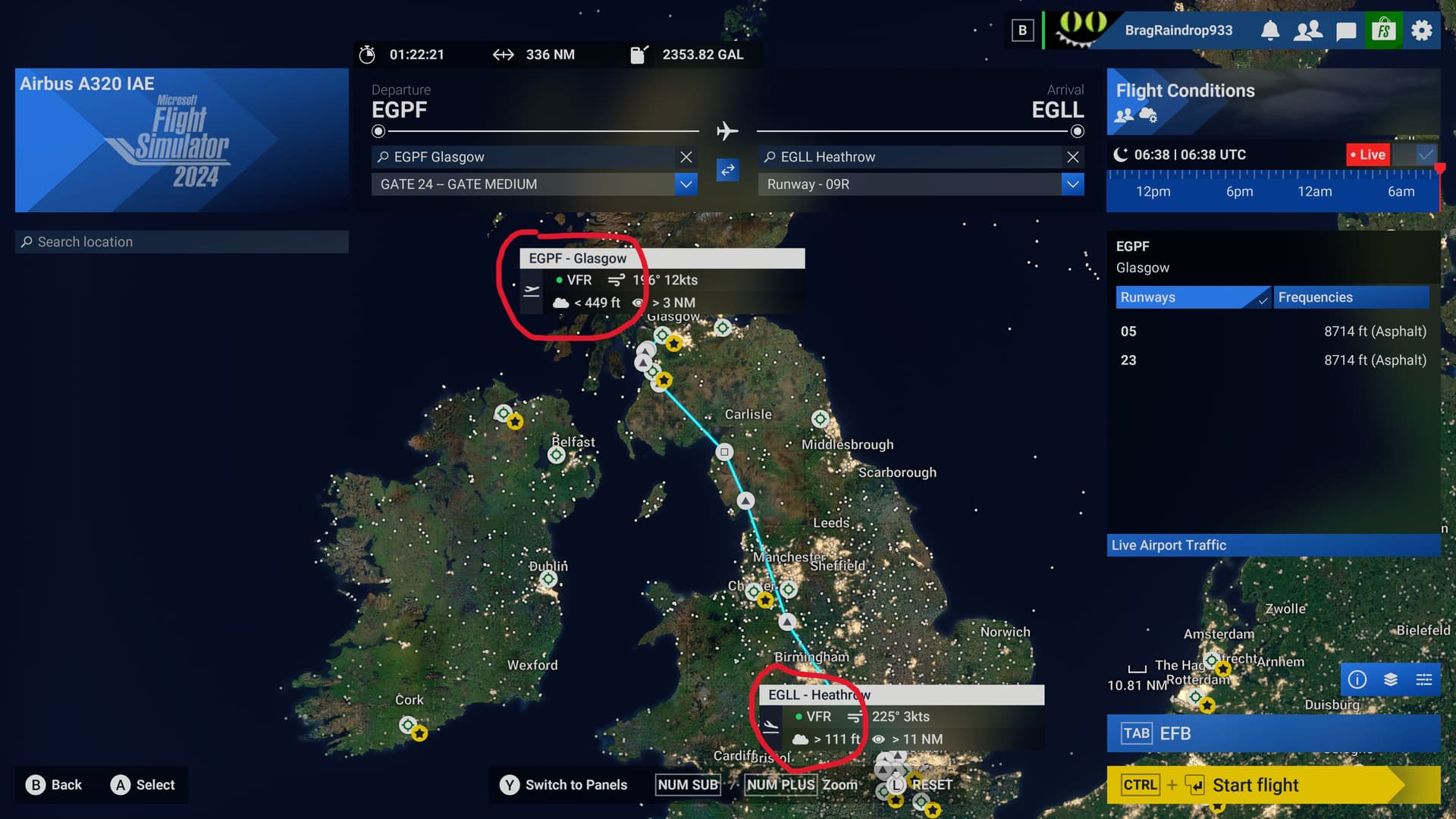 No ATC clearance for IFR flight - ATC, Traffic & NAVAIDs - Microsoft ...