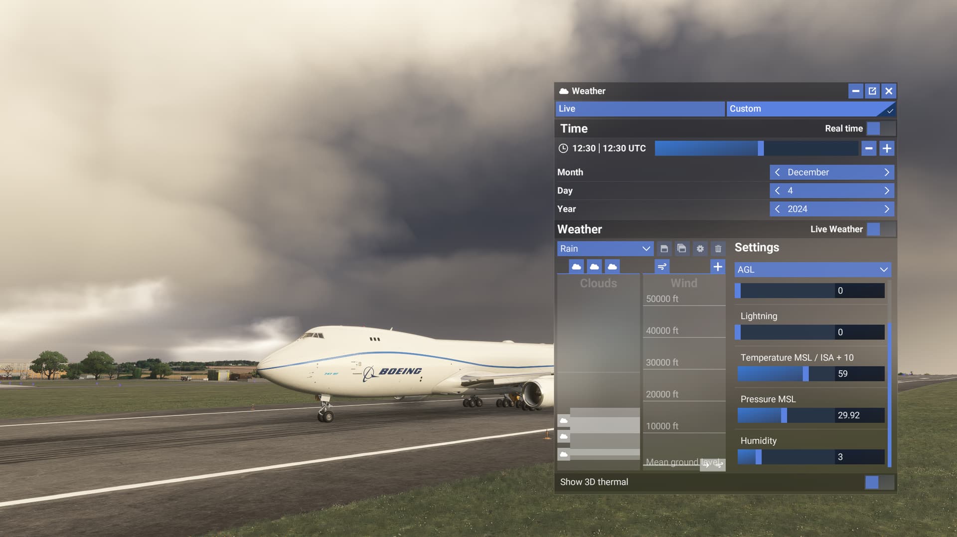 Where is the rain in the weather rain preset? - Weather & Live Weather ...
