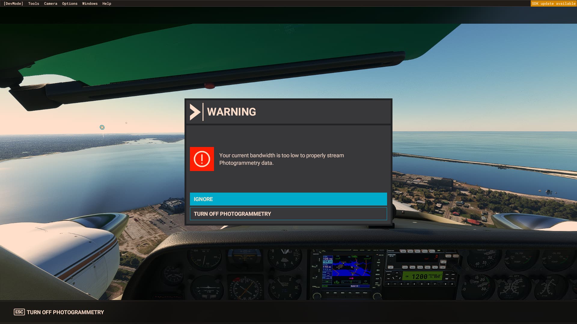 The servers are not working properly / the data transfer is bad / Photogrammetry cities "are ...