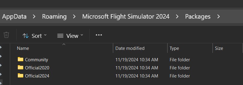 Where is the MSFS 2024 community Folder? - Install, Performance & Graphics - Microsoft Flight ...