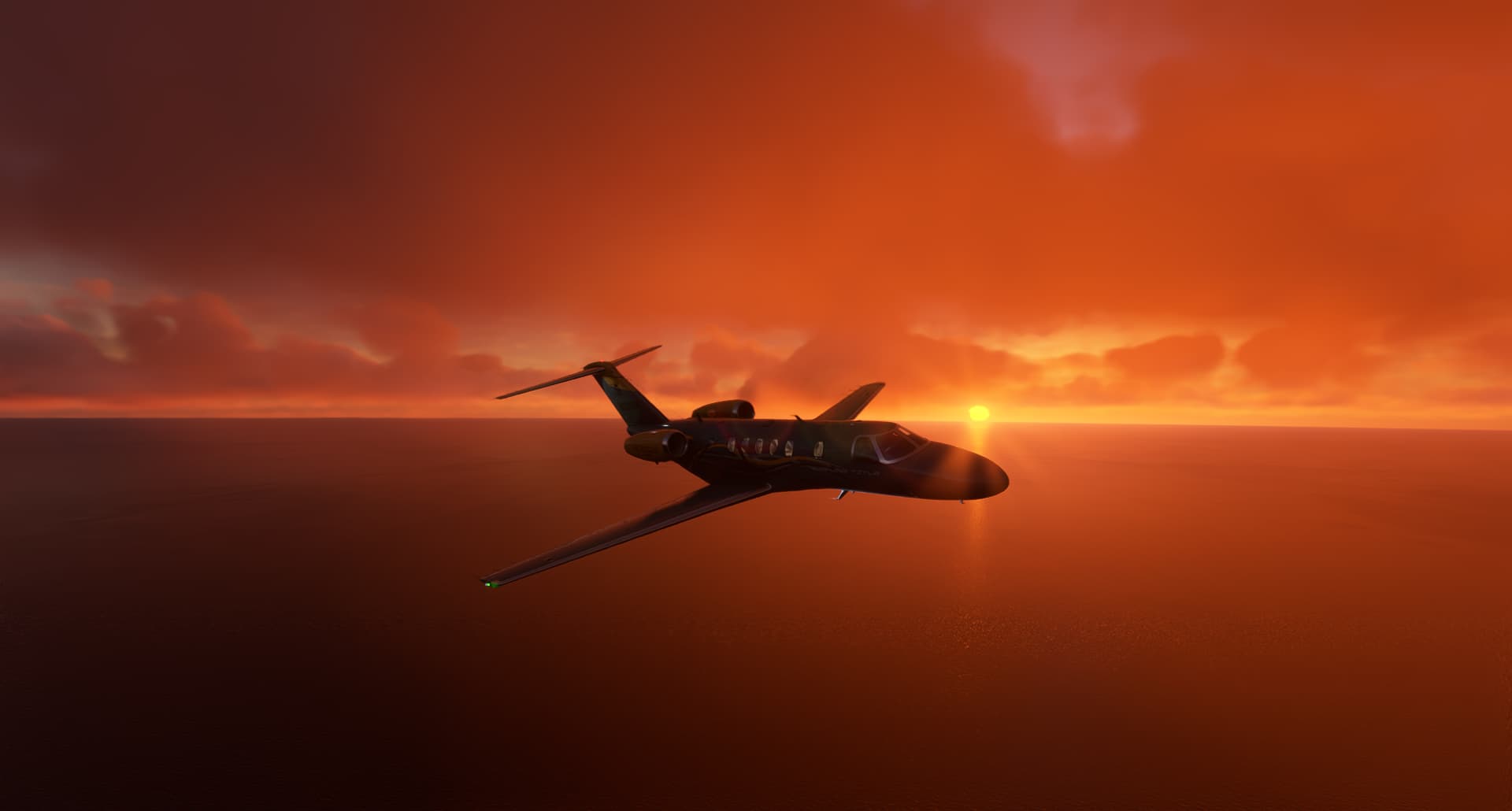 Post Your Sunset 1689 By DabullAir Screenshots Microsoft Flight
