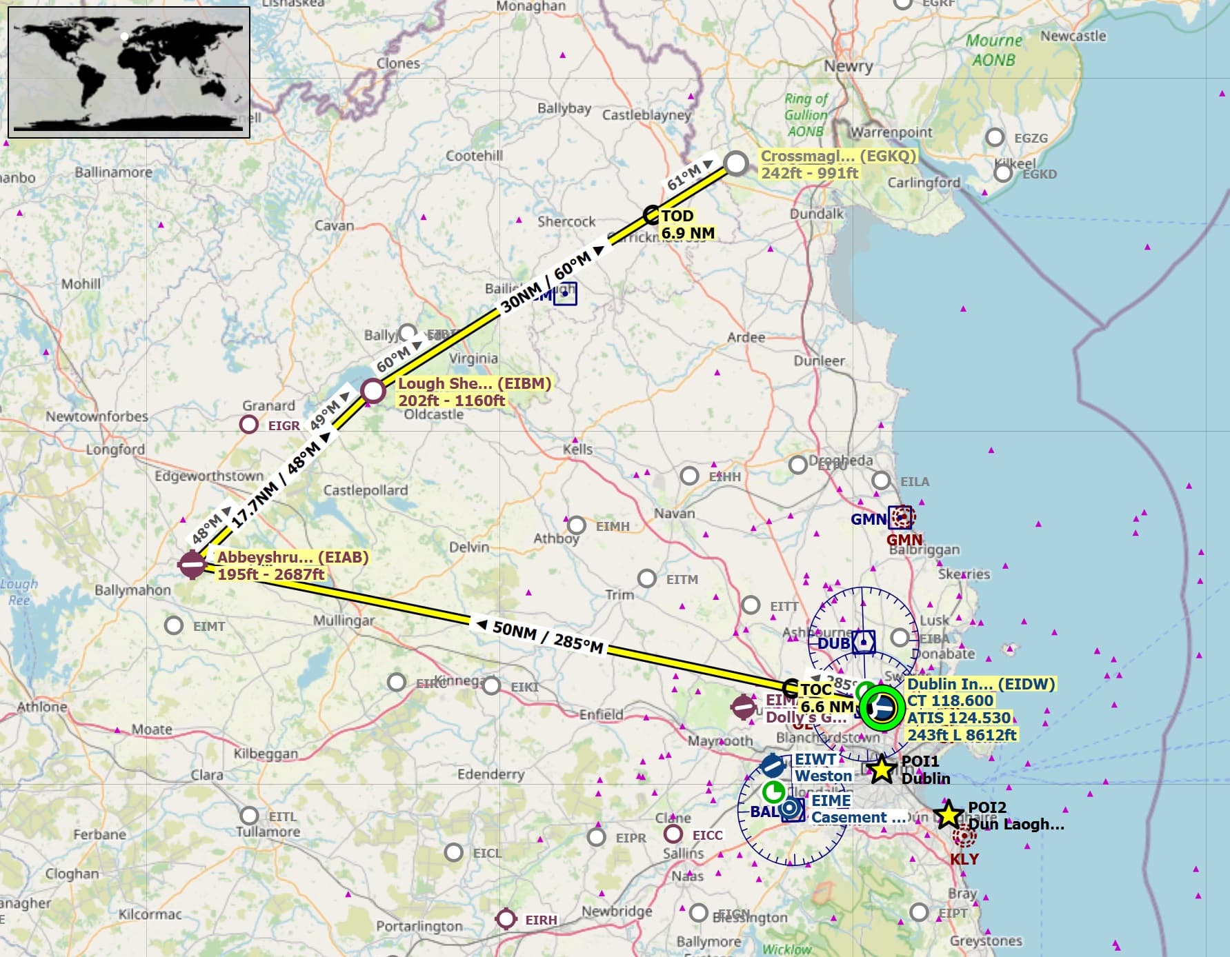 Aussie Group Flights Team: Emerald Isle Tiger Tour - Dublin to ...