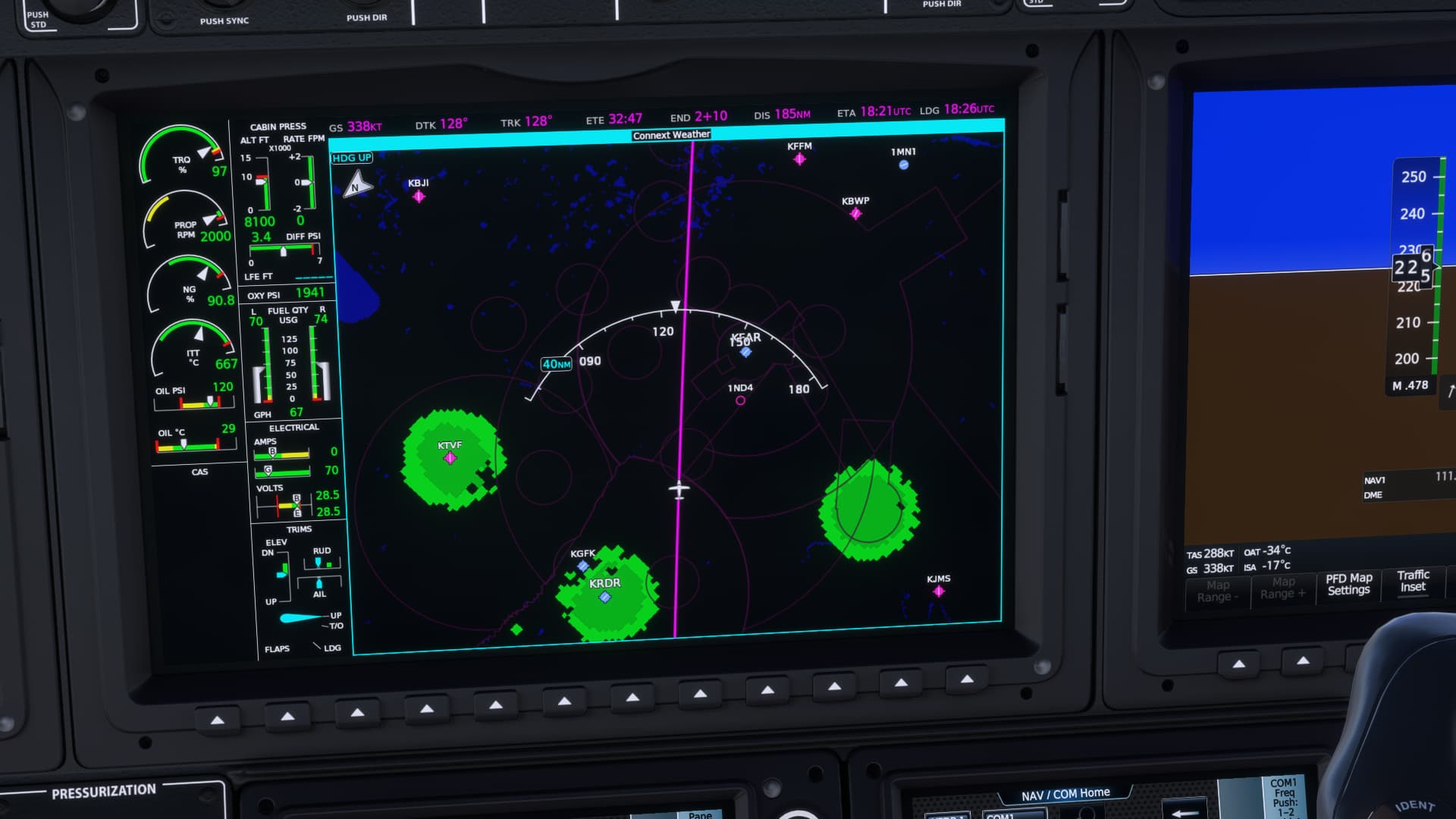 NEXRAD display shows METAR bubble around airports - #92 by KenG1175 ...