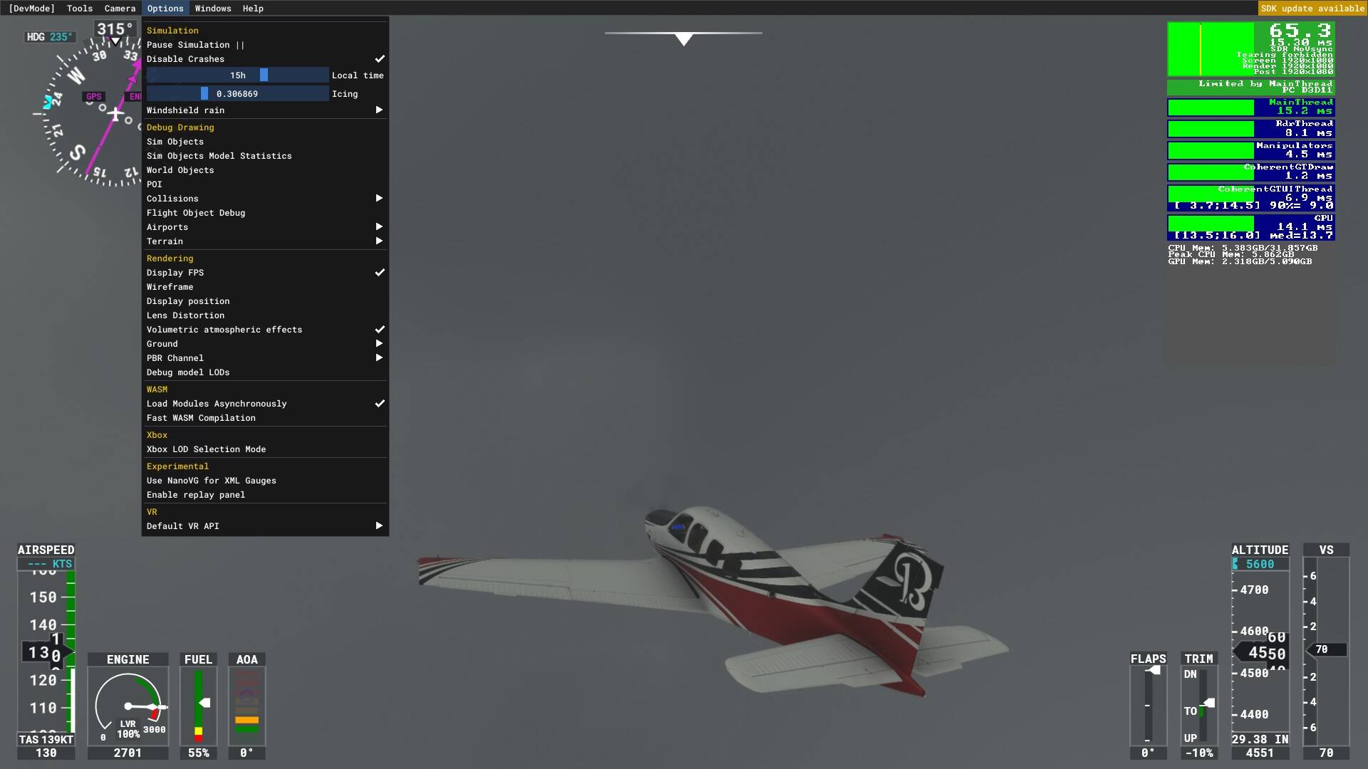 Developers mode and weather - General Discussion - Microsoft Flight ...