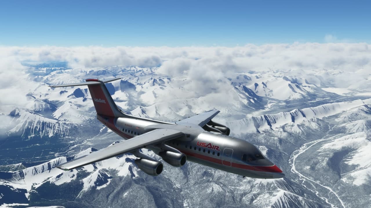 RELEASED! Just Flight Bae146 "the Little Jumbojet" April 29th - #2544 ...