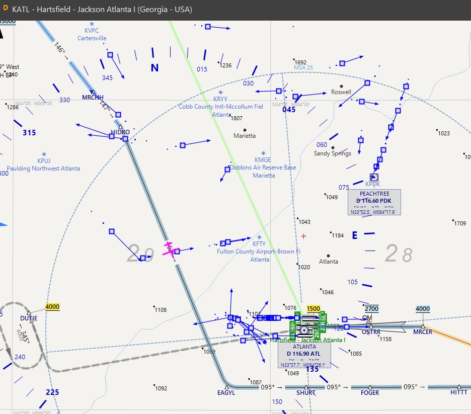 Lots of traffic at KATL today - General Discussion - Microsoft Flight ...