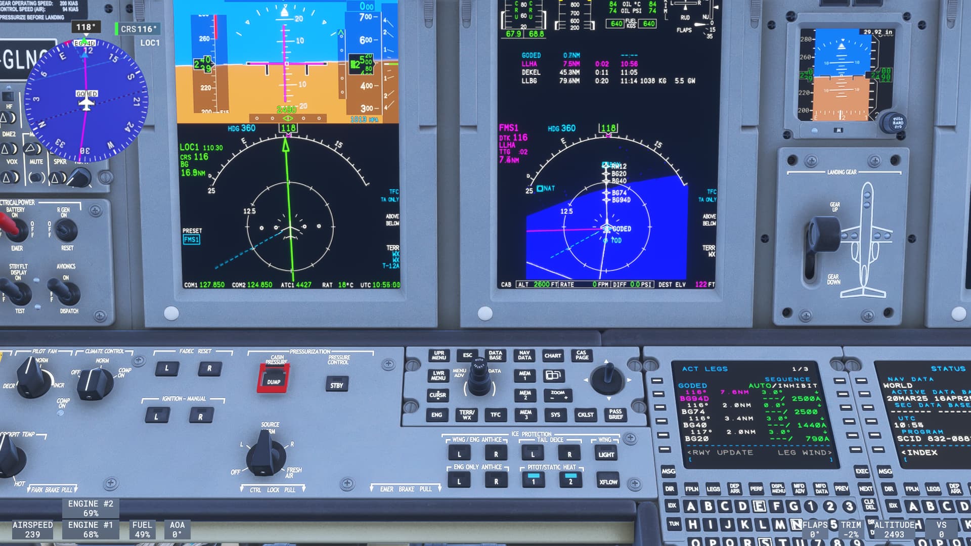 CJ4 Displays Incorrect Flight Plan Legs - Aircraft & Systems ...