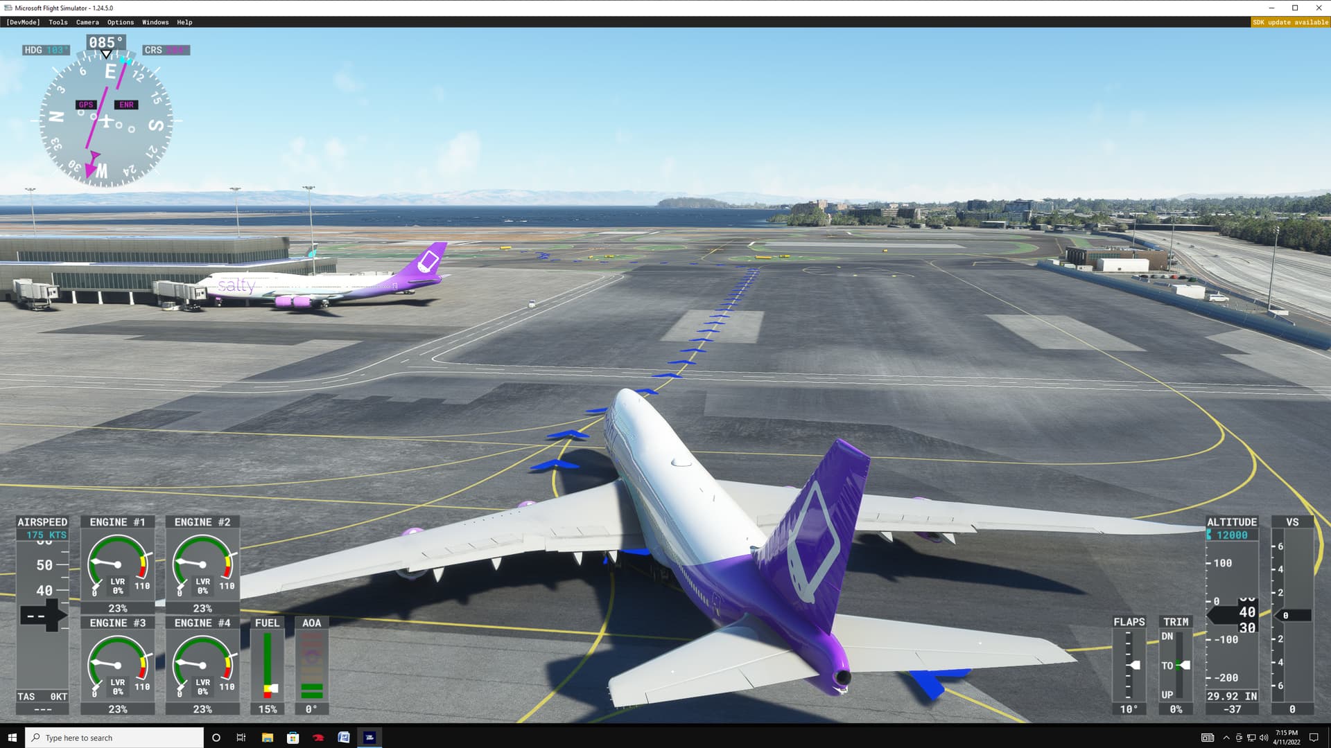 Third-party aircraft appearing at KSFO - Aircraft & Systems - Microsoft ...