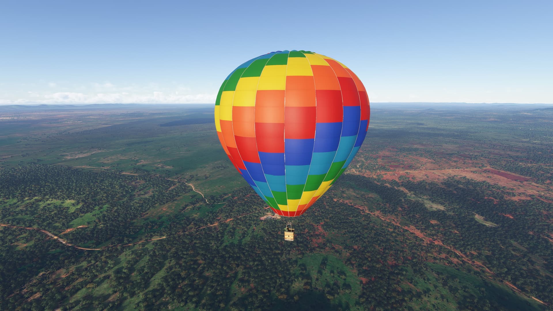 Aussie Group Flights Team: Hot Air Balloon over the Serengeti ...