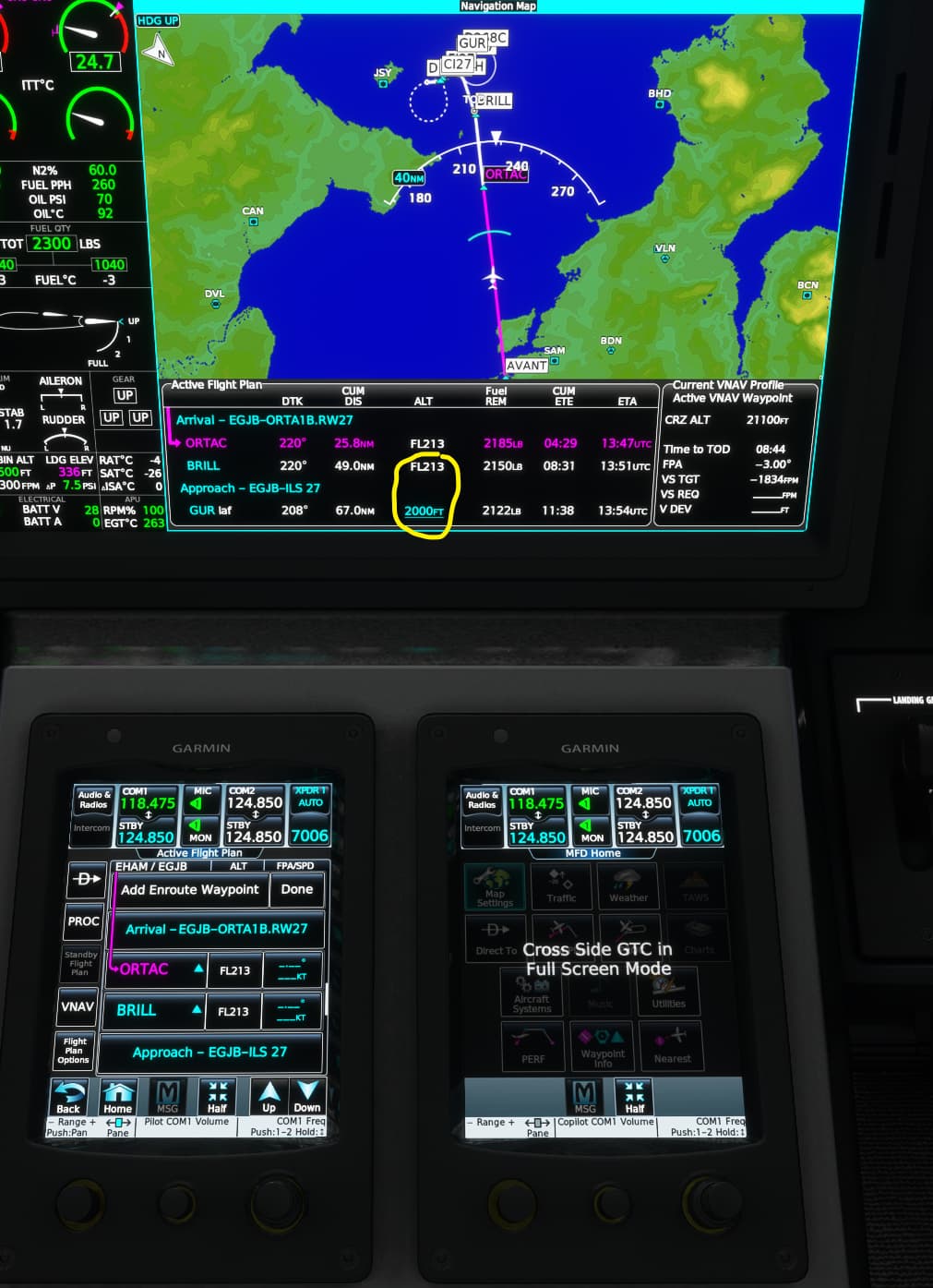 Cessna longitude arrival/approach altitude discontinuity - Aircraft ...