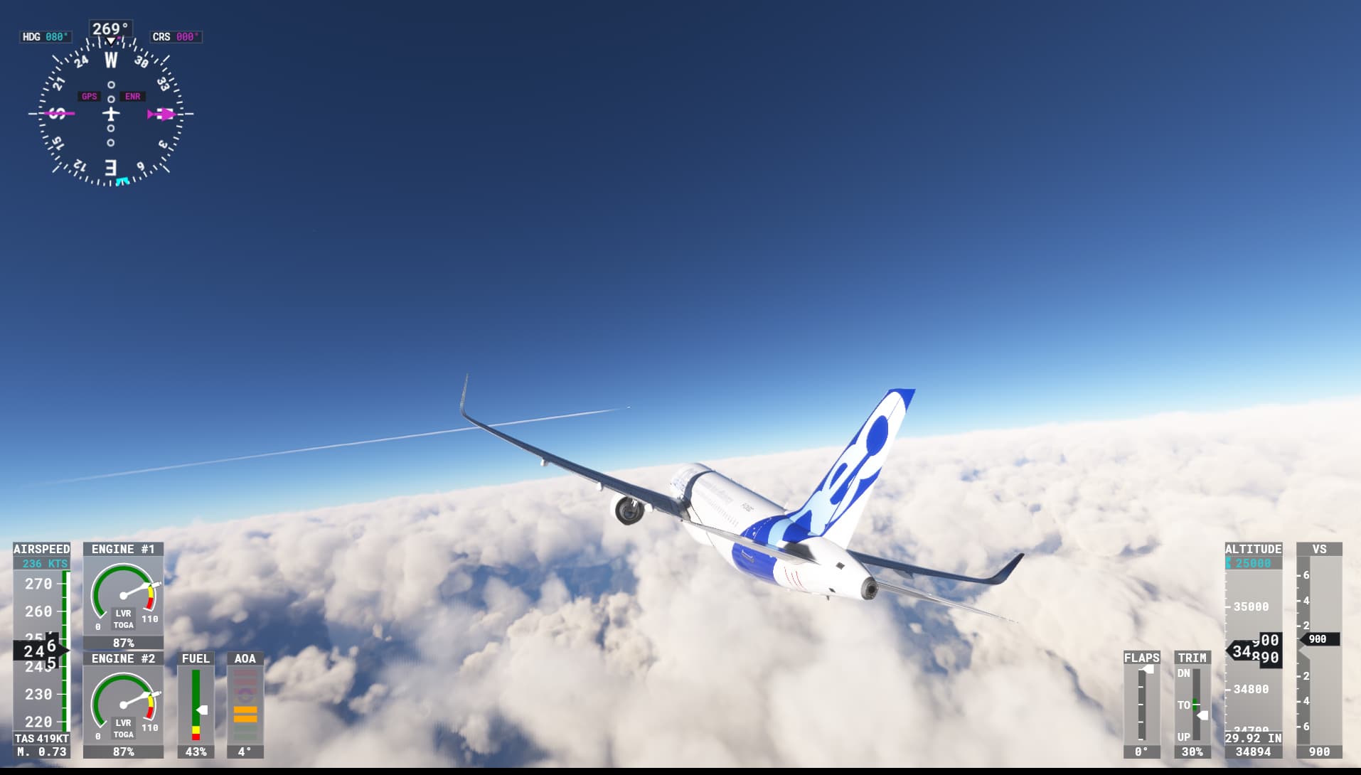 Contrail / Weather issue - Weather & Live Weather - Microsoft Flight ...